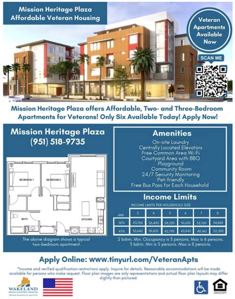 Riverside County Opens Housing Community to Veteran Families in Need